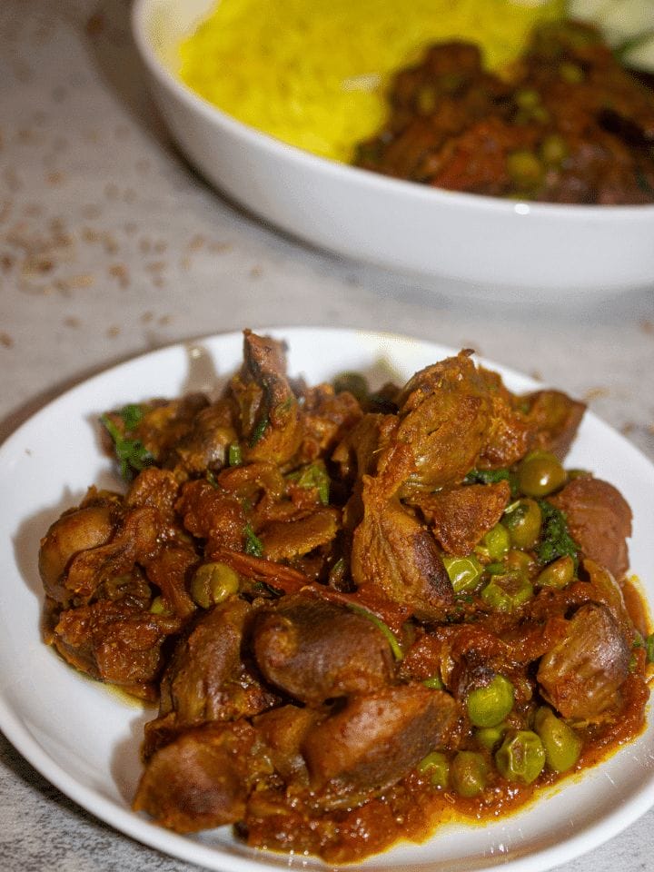 Chicken Gizzard Curry (Easy Pangra Curry)