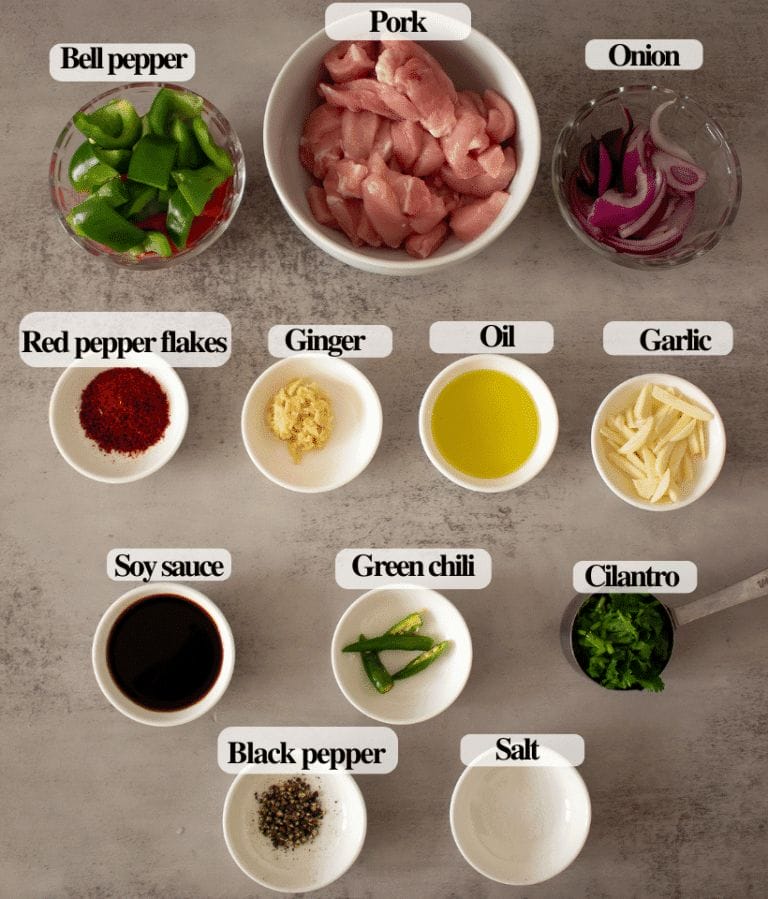 Pork Saute With Vegetables (Easy Pork Recipe)