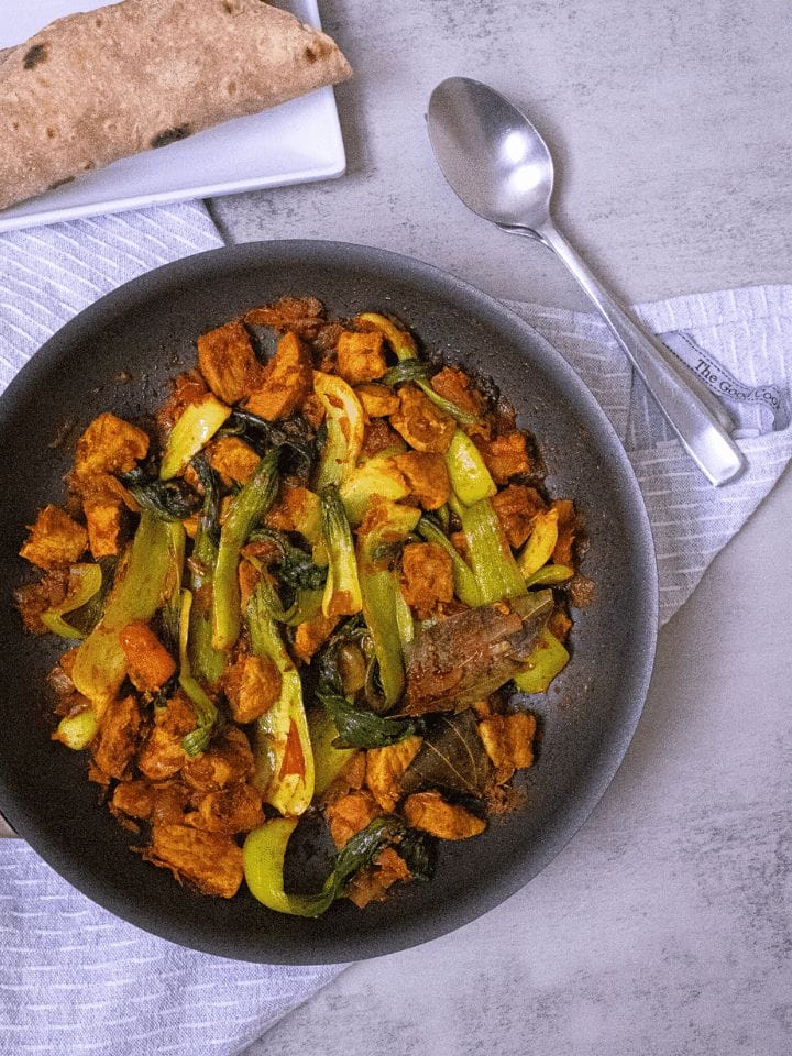 Easy Nepali Pork Sag Curry Recipe