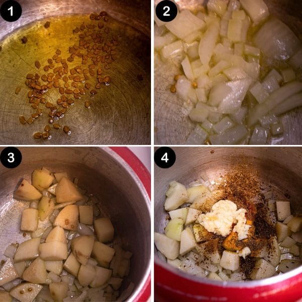Easy Nepalese Aloo Bodi Tama Recipe